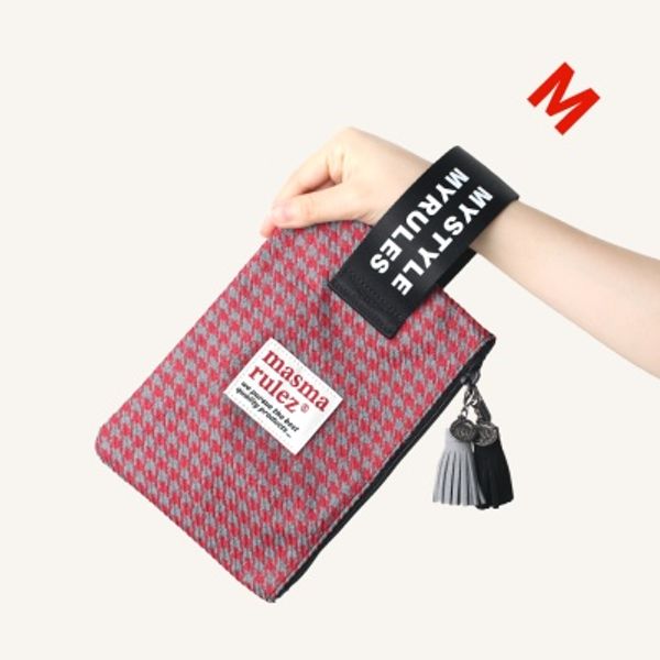 Masmarulez Strap pouch _ 하운드 Red & Gray - 핫트랙스