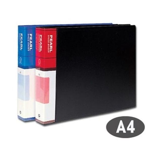 hplusmall 아톰 2공O링PP바인더 짧은변철 A4(B141-공간격8cm)청 - 핫트랙스