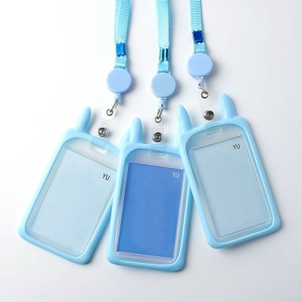 shoppingplan 토끼 목걸이 사원증 3p세트 목걸이명찰 학생증 - 핫트랙스