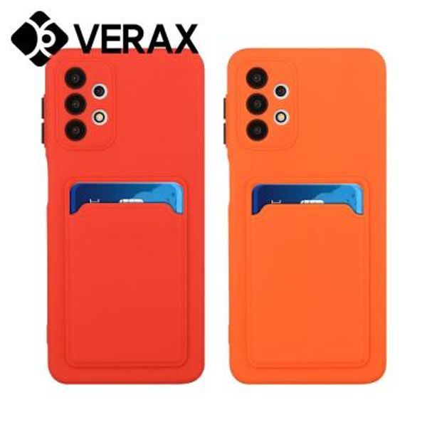 VERAX 갤럭시S22울트라 카드 파스텔 수납 젤리 케이스 P624 - 핫트랙스