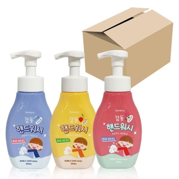 hplusmall 감동 핸드워시(300ml 선택) x1박스(12개) 손세정 비누 - 핫트랙스