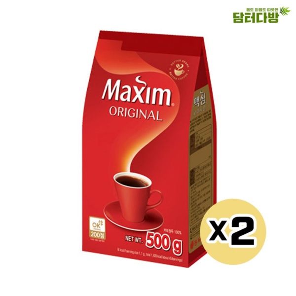 hplusmall 동서식품 맥심 오리지널 500g X2 - 핫트랙스