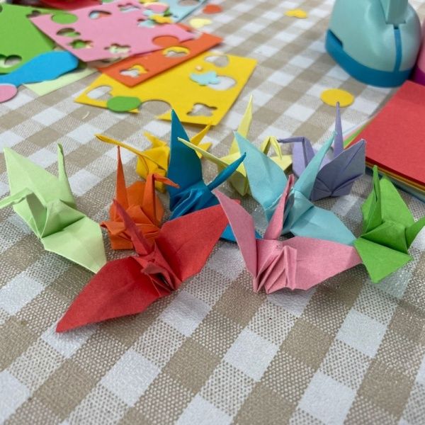 hplusmall P1 종이학 컬러 무지 학종이 10cm[WC57589] - 핫트랙스