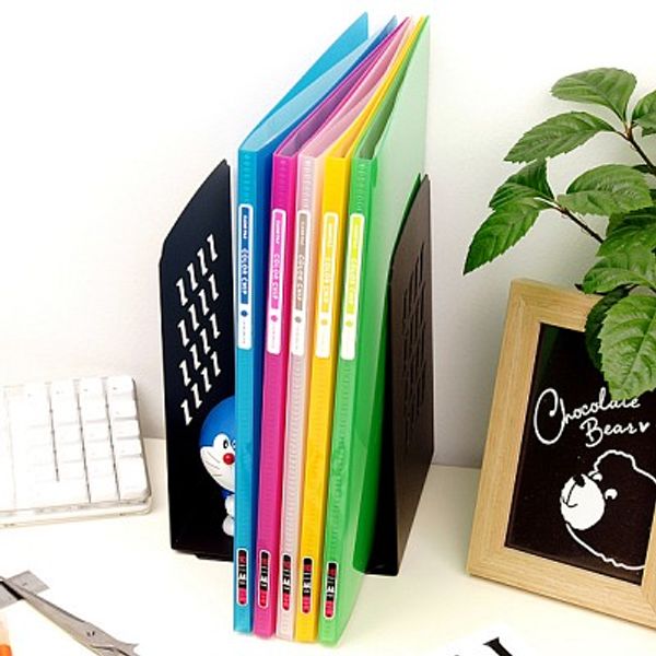 MOONGUBANJUM 청운 A4 10매 Glossy 컬러칩 PP 클리어화일 B181 - 핫트랙스