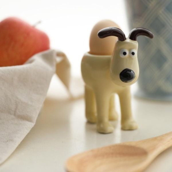 ZIPDREE 웰레스와 그로밋 캐릭터 달걀케이스 에그홀더 귀여운소품 - 핫트랙스