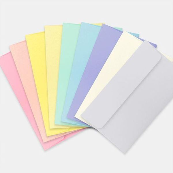 hplusmall 파스텔 편지봉투 n 용돈봉투 랜덤30장(WC5898B) - 핫트랙스