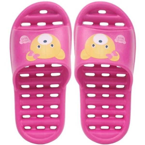 hplusmall 곰돌이 EVA 아동욕실화 홍색 - 핫트랙스