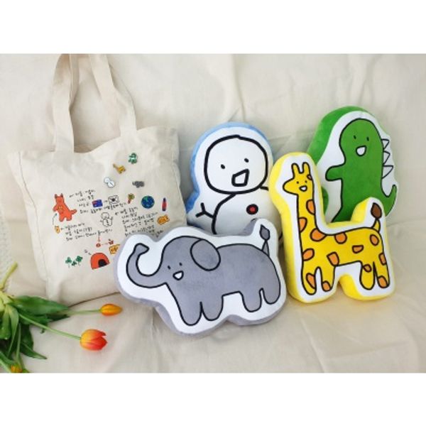 NUNGNUNGE 눙눙이와 친구들 쿠션인형(4종류) - 핫트랙스