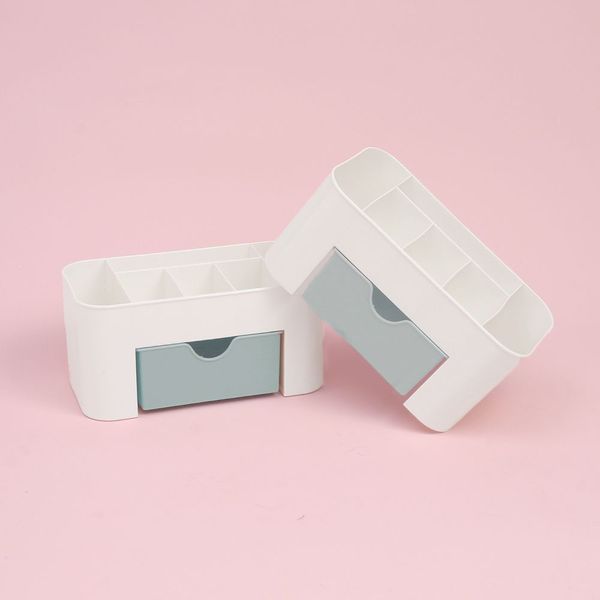 hplusmall 서랍 소품정리함 2p세트블루(WCCB89B) - 핫트랙스