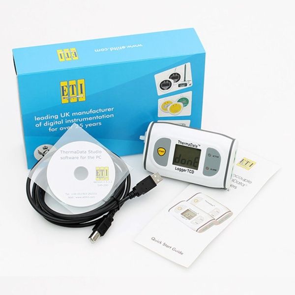 hplusmall ETI 써마데이터로거 TCD 본체만 방수 방진 온도측정[W - 핫트랙스