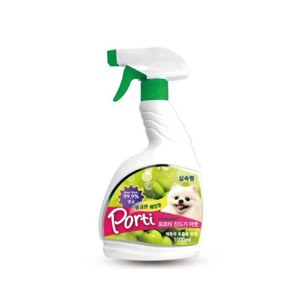 hplusmall 포르티 진드기 아웃(애플향) 1000ml(WC9218D) - 핫트랙스