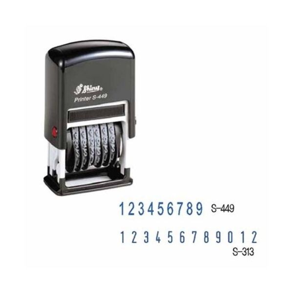 hplusmall 서류 전표 일련번호 찍을때 9단 만년 넘버링/번호기[W - 핫트랙스