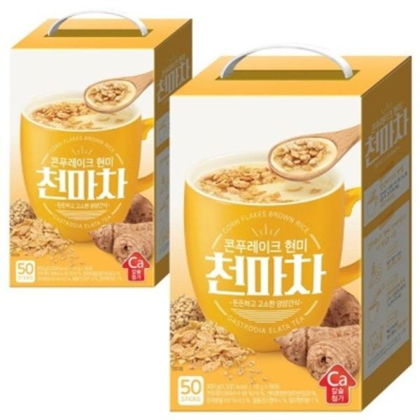 hplusmall 담터 콘푸레이크 현미 천마차 50T 국산차 - 핫트랙스