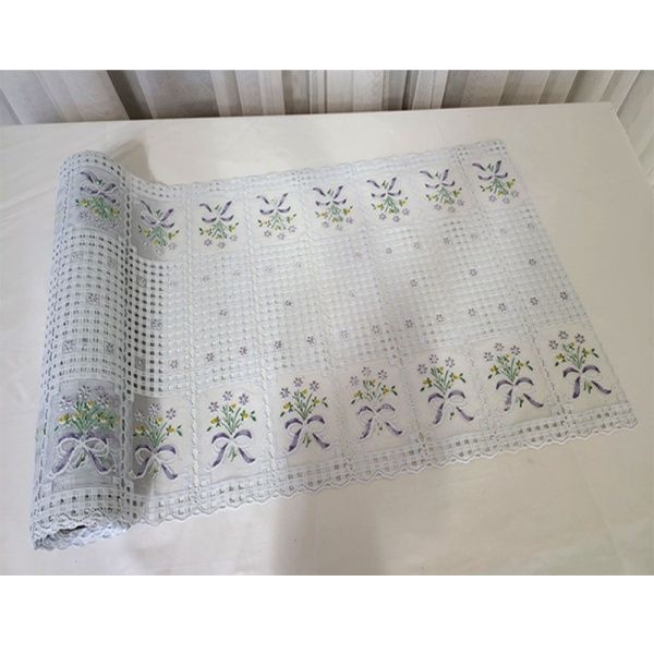 hplusmall 레이스 시트 PVC 매트 식탁테이블 러너[WADEB7C] - 핫트랙스