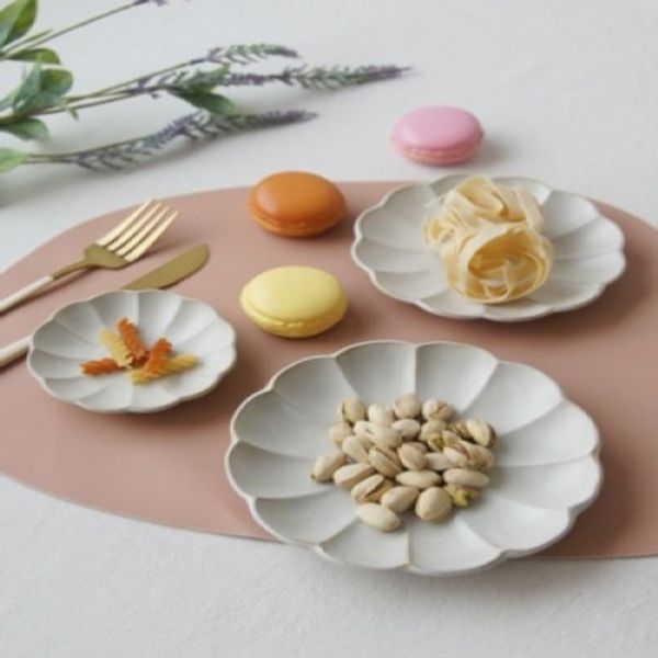 iswas [HEIM] 화이트 로터스 접시 4set (대) - 핫트랙스