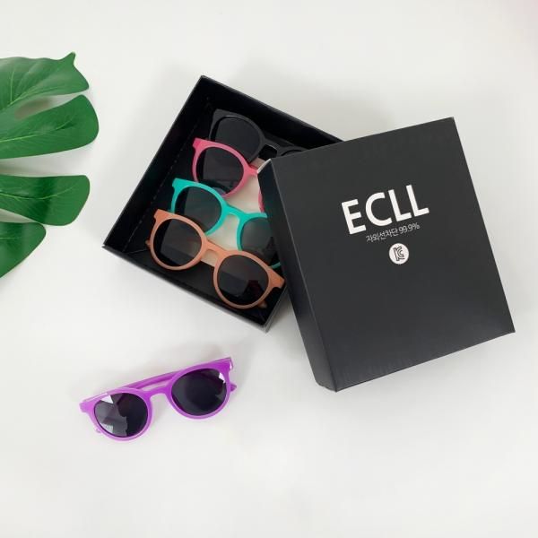 ECLL [ECLL] 레인보우 선글라스 5개1세트 - 핫트랙스