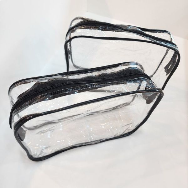 hplusmall 여행용 투명 가방 파우치[WBB5AD1] - 핫트랙스