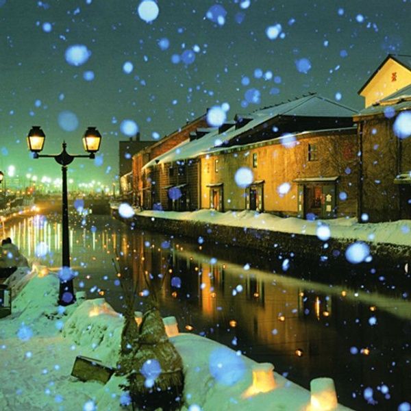 hplusmall 500조각 직소퍼즐 눈 내리는 풍경 CA5093A - 핫트랙스