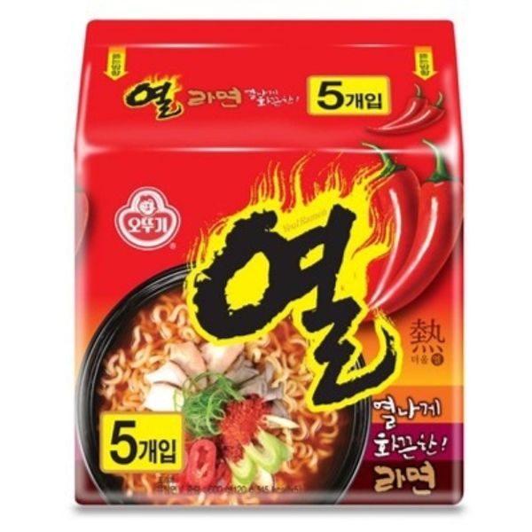 hplusmall 오뚜기 열라면봉지(5입) - 핫트랙스