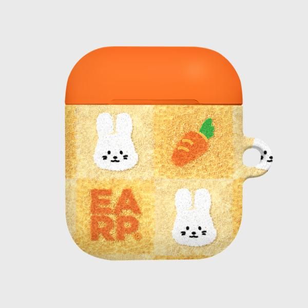 EARPEARP CHECKER BOARD CARROT POPO-YELLOW(에어팟-하드) - 핫트랙스