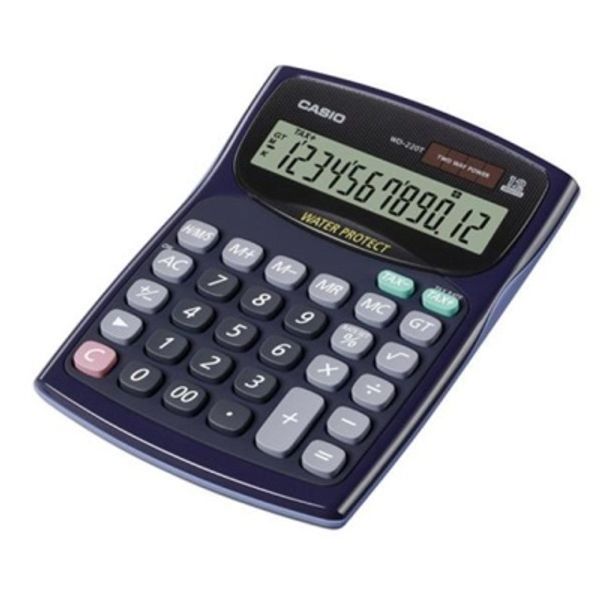 hplusmall 전자계산기 WD-220T(-WD-220MS-BU) 139x187.5x34 255g - 핫트랙스