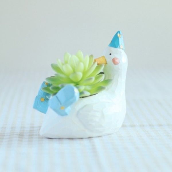 hobby's ROOGO 루고 다육이 화분 조각조각 하얀오리 - 핫트랙스