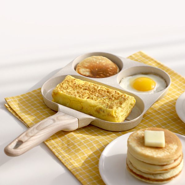 kitchen malling 벨링 IH 인덕션 프라이팬 원형 3구 1p - 핫트랙스