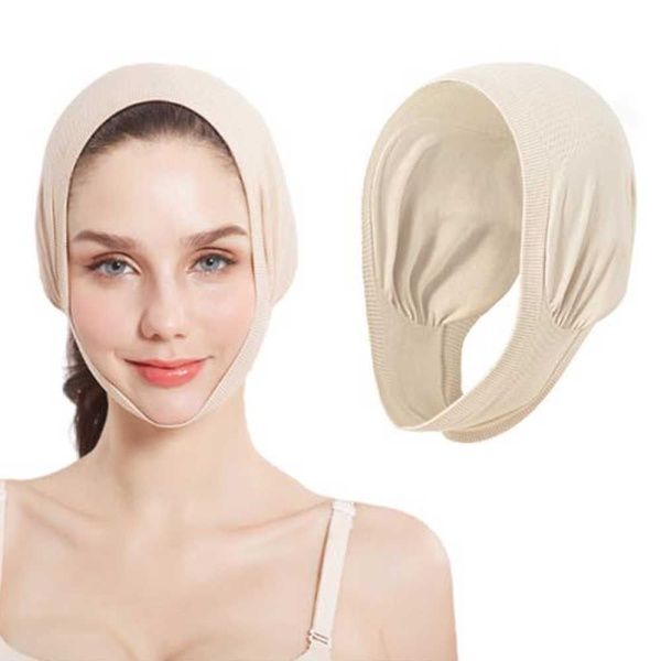 hplusmall 얼굴 처짐 투턱 밴드 얼굴형 관리 땡김 V라인[W9735D2 - 핫트랙스