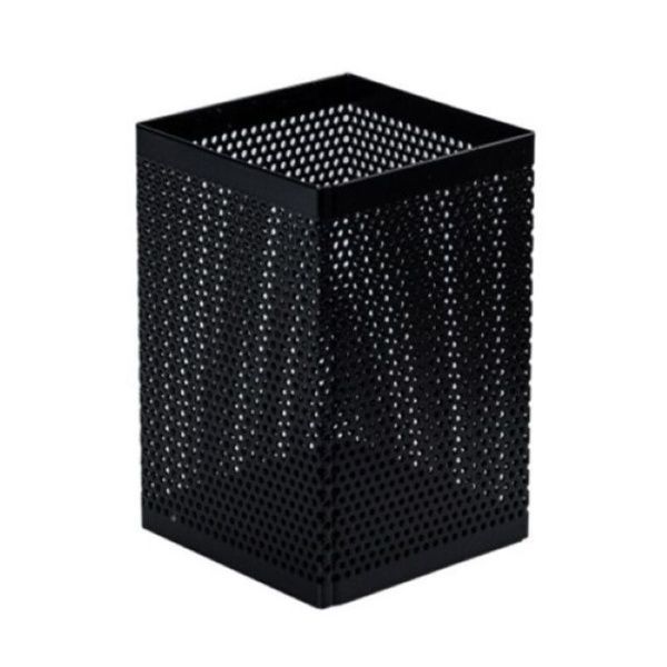 hplusmall 델리 메쉬망 사각 펜꽂이 E908 블랙 연필꽂이 보관[WA - 핫트랙스