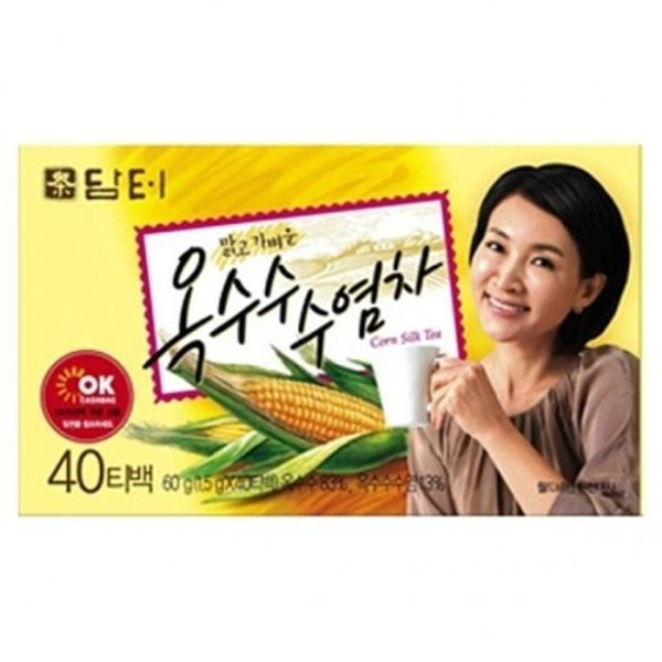 hplusmall 담터 옥수수 수염차 40T 티백 구수한 - 핫트랙스