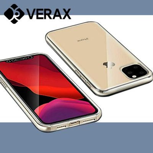 VERAX P409 아이폰5S 클리어 더블 사이드 커버 하드 케이스 - 핫트랙스