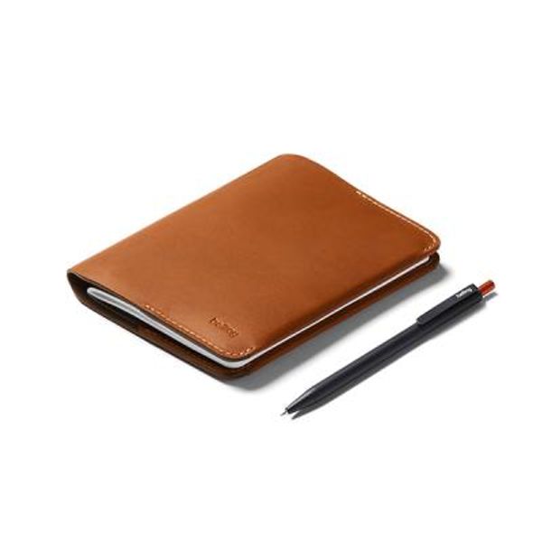BELLROY 벨로이 Notebook Cover Mini & Pen (Caramel) - 핫트랙스