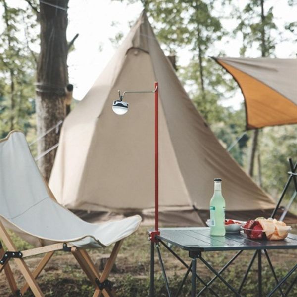 ZIPDREE 야외 캠핑용 다용도 폴대 조명 랜턴걸이 3color - 핫트랙스