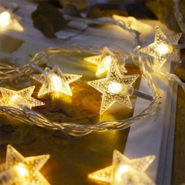 hplusmall LED 별모양 줄전구 조명 선택 USB타입 스타6m 30구 - 핫트랙스