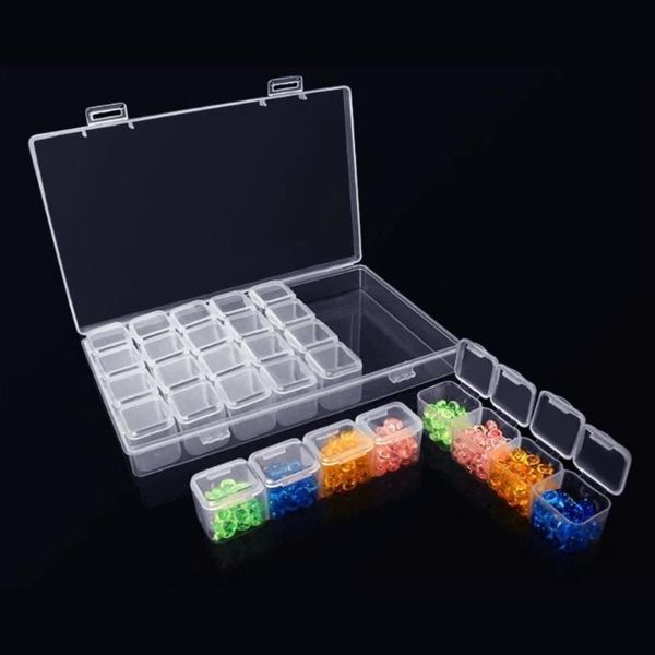 hplusmall 투명PP소재 28칸 분리형 WB0F79F - 핫트랙스