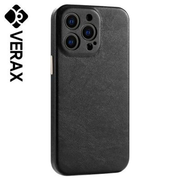 VERAX 아이폰13 슬림 매트 심플 범퍼 가죽 케이스 P700 - 핫트랙스