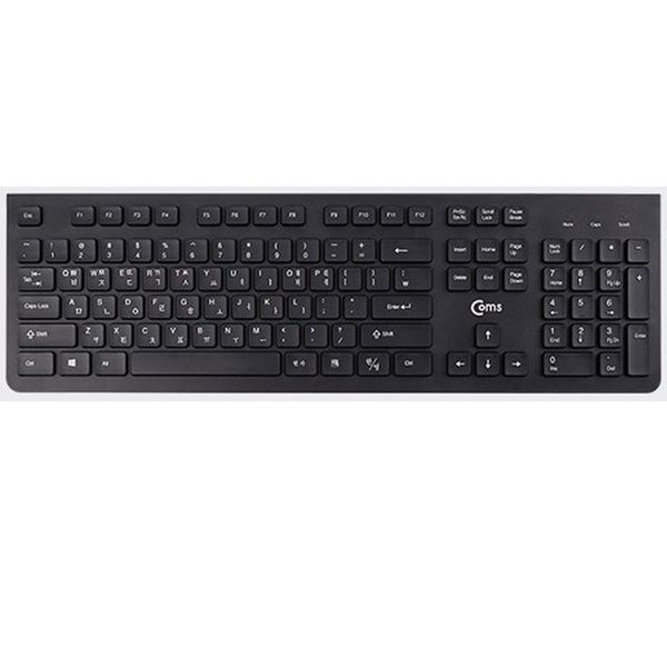hplusmall 컴스 키보드 유선 104키 W91DE46 - 핫트랙스