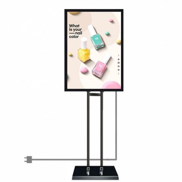 hplusmall 카페 홍보 메뉴 안내 LED배너 입간판 SLP-04QBK B2[WB - 핫트랙스