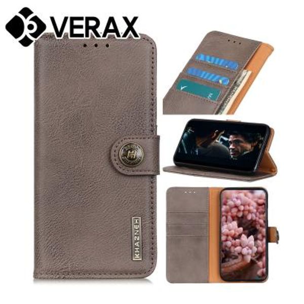 VERAX 샤오미 POCO 포코 X3 NFC 버튼 골드 가죽 케이스 P536 - 핫트랙스