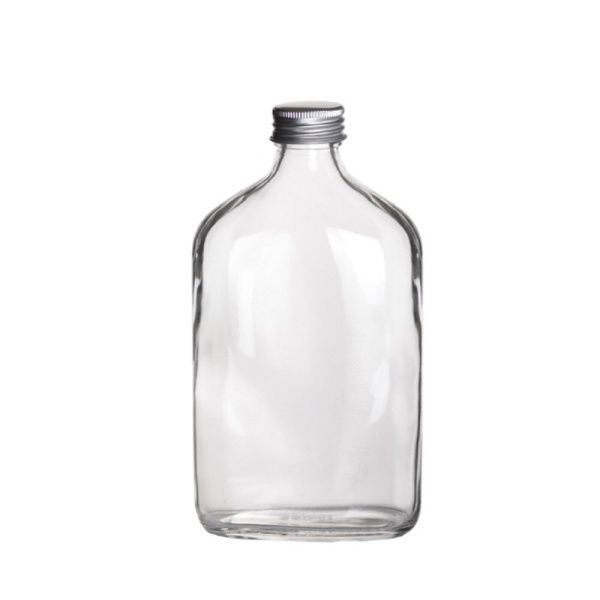 hplusmall 납작유리병350ml 알루미늄캡 1개 - 핫트랙스