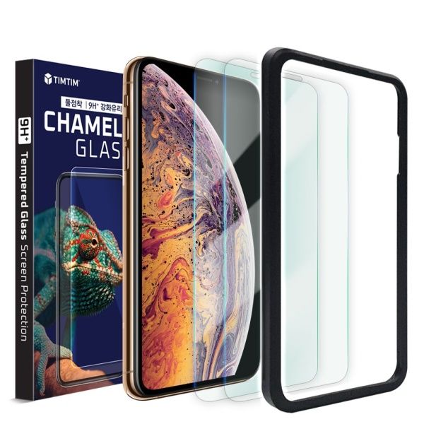 hplusmall 팀팀 아이폰 11 PRO 강화유리 보호필름 2매(WCAEDC1) - 핫트랙스