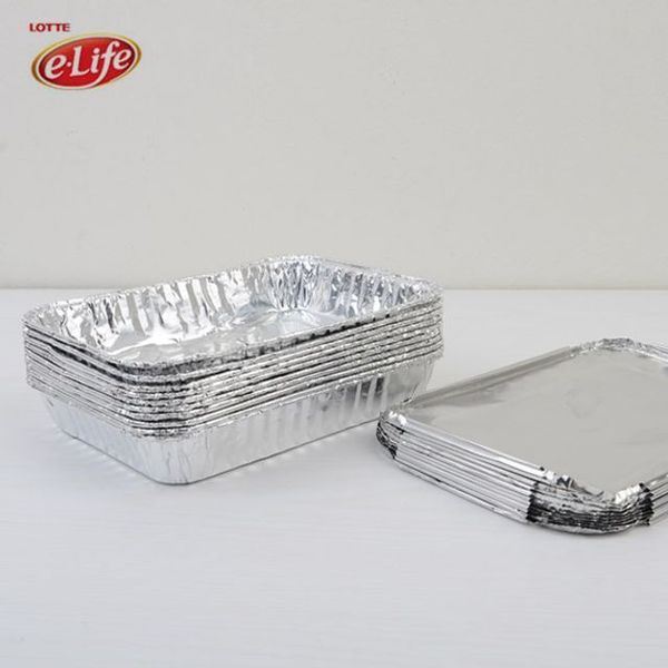 hplusmall 축소형 은박도시락 10P 도 W30BEB1 - 핫트랙스