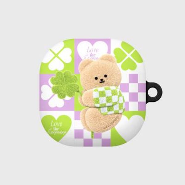 EARPEARP CLOVER COVY PATTERN-PURPLE(버즈-하드) - 핫트랙스