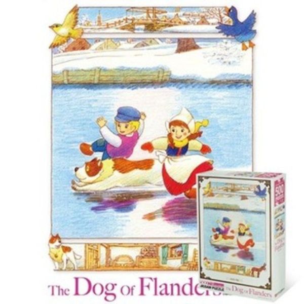 hplusmall 신너는 겨울 500P 플란다스의 개 직소퍼즐 - 핫트랙스