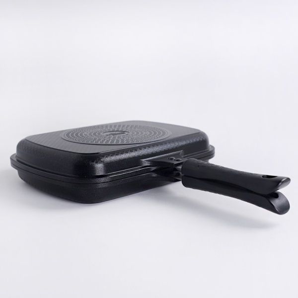 kitchen malling 인덕션 국산 패킹 양면팬, 생선팬 2size - 핫트랙스