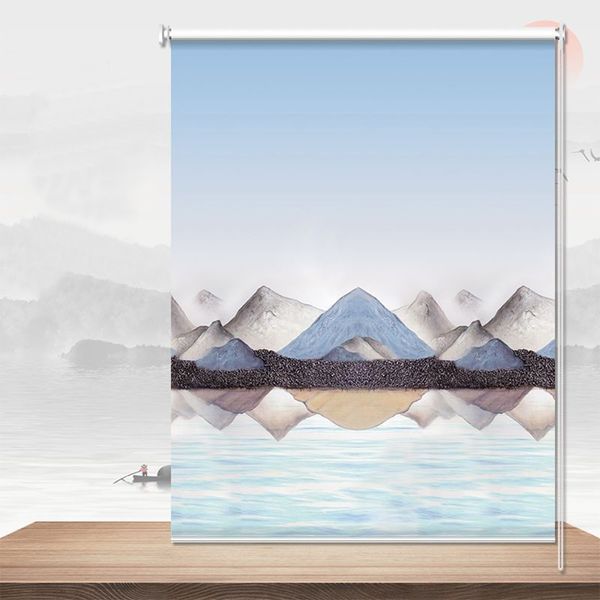 shoppingplan 그림 블라인드 커튼(130cmx200cm) (B) - 핫트랙스