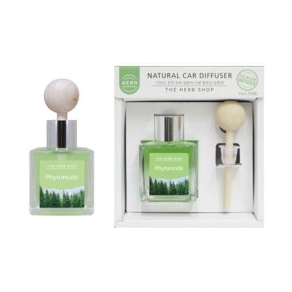 hplusmall 더허브샵 천연 차량용 방향제 50ml 피톤치드 - 핫트랙스