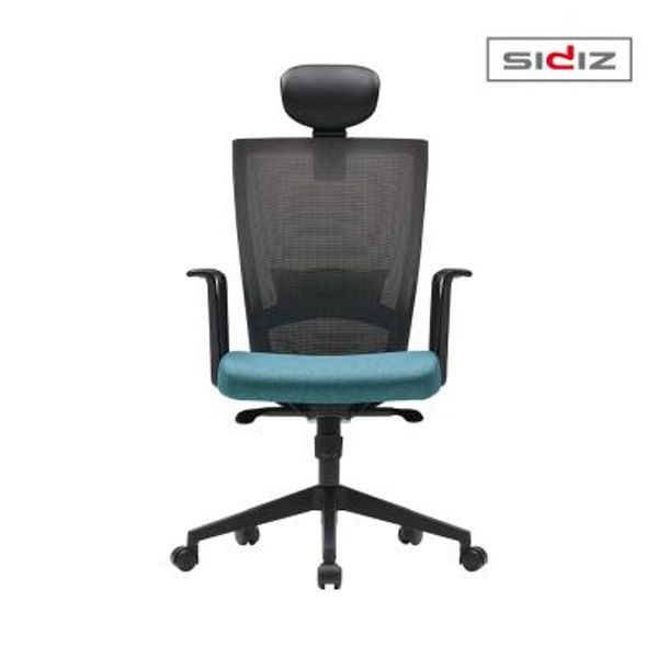 sidiz B50 LIGHT 메쉬 패브릭 의자 블랙쉘 BNA500HLF - 핫트랙스