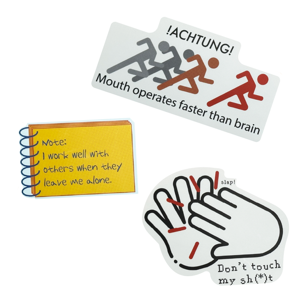 ILLUSIEN [SPEAK Up! sticker] Warning 1 - 핫트랙스