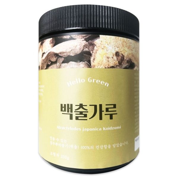 hplusmall 헬로우그린 국산 백출가루 250g(통) - 핫트랙스